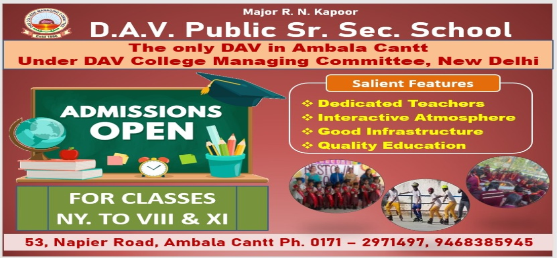 Welcome to DAV Public School