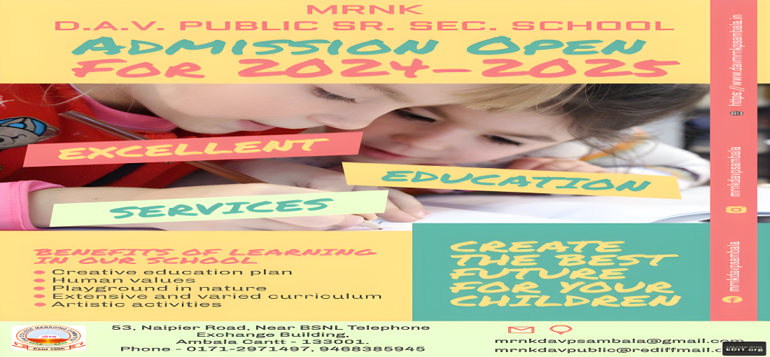 Welcome to DAV Public School